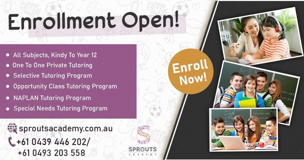 Private Tutoring For English and Math - Sprouts Academy